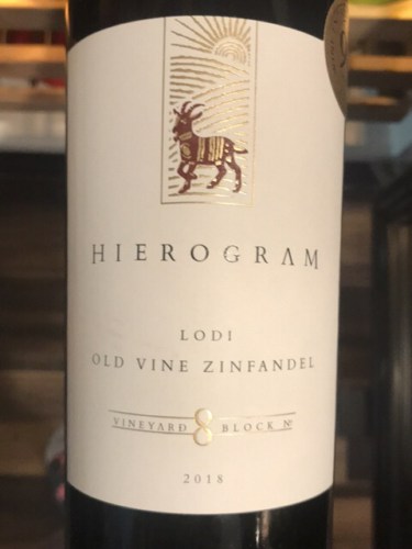 2018 Hierogram Old Vine Zinfandel | Vivino US