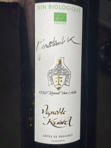 Vignoble Kennel L'Instant K Côtes de Provence Rouge | Vivino US
