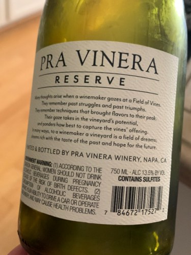 Pra Vinera Chardonnay | Vivino United Kingdom