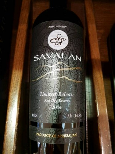 Savalan ASPI Winery Limited Release Red Dry Reserve | Vivino 日本