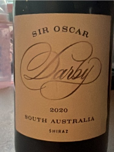 Sir Oscar Darby Shiraz | Vivino English
