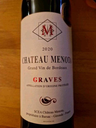 Château Menota Graves | Vivino US