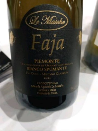 Le Masche Faja Bianco Spumante | Vivino US