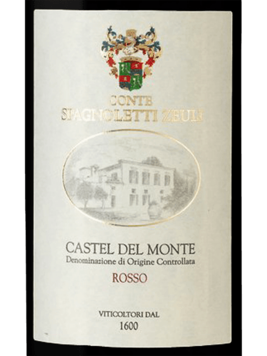 Conte Spagnoletti Zeuli Castel del Monte Rosso | Vivino US