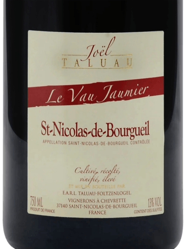 Joel Taluau Le Vau Jaumier Saint-Nicolas-de-Bourgueil | Vivino US