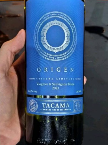 Tacama Origen Viognier - Sauvignon Blanc | Vivino US