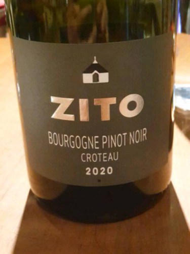 Bernard Zito Croteau Bourgogne Pinot Noir | Vivino France