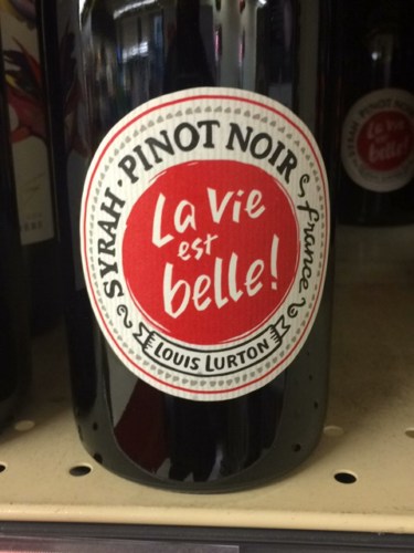 Louis Lurton La Vie est Belle! Syrah - Pinot Noir | Vivino English