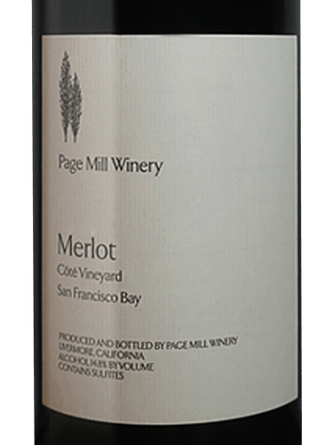 Page Mill Côté Vineyard Merlot | Vivino US