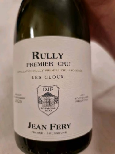 Jean Féry & Fils Rully Premier Cru 'Les Cloux' | Vivino US