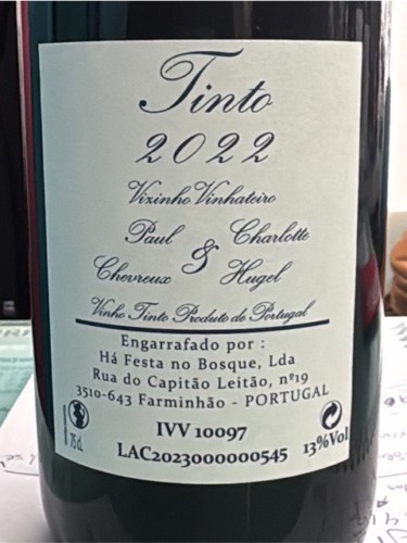 Charlotte Hugel & Paul Chevreux Vixinho Vinhateiro Tinto | Vivino US