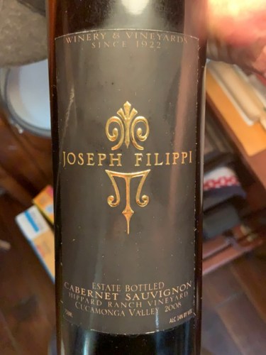Joseph Filippi Hippard Ranch Vineyard Cabernet Sauvignon | Vivino Brasil
