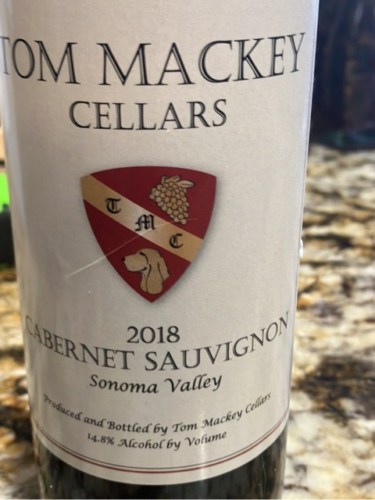 Tom Mackey Cellars Cabernet Sauvignon | Vivino US