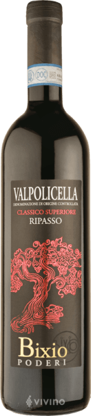 Bixio Poderi Valpolicella Ripasso Classico Superiore | Vivino US
