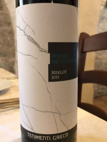 Tenimenti Grieco Podere dei Castelli Merlot | Vivino English