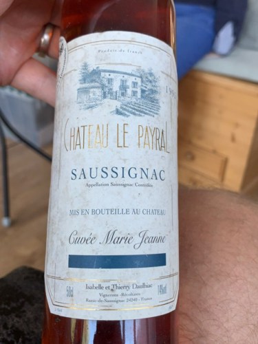 Château Le Payral Cuvée Marie-Jeaune Saussignac | Vivino US