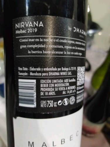 Dharma Wines Nirvana Malbec | Vivino US