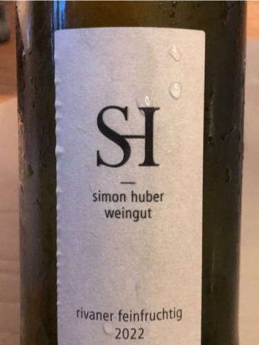 Simon Huber Rivaner Feinfruchtig | Vivino US