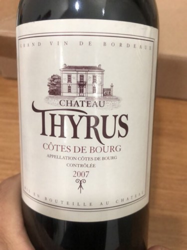 Château Thyrus Côtes de Bourg | Vivino US