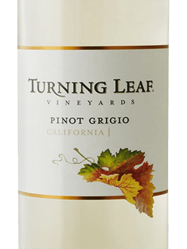 Turning Leaf Pinot Grigio | Vivino English