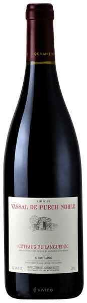 2020 Domaine Rostaing Vassal de Puech Noble Côteaux du Languedoc ...