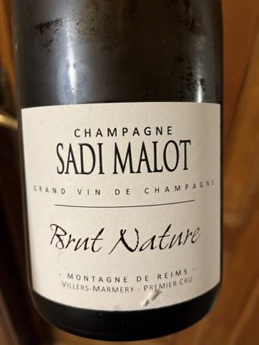 Sadi Malot Brut Nature Champagne Premier Cru | Vivino Australia