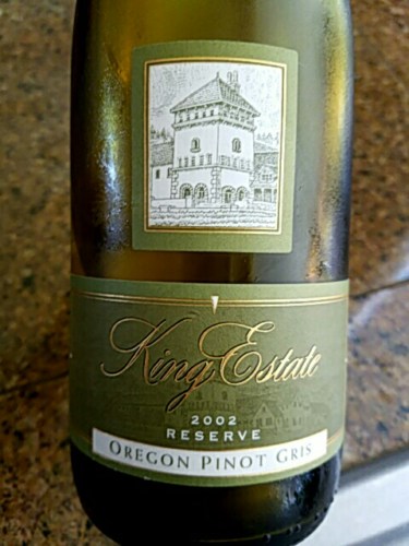 King Estate Reserve Pinot Gris | Vivino English