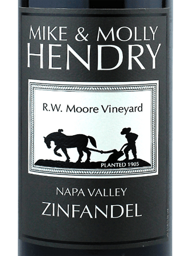 2019 Mike & Molly Hendry R.W. Moore Vineyard Zinfandel | Vivino US