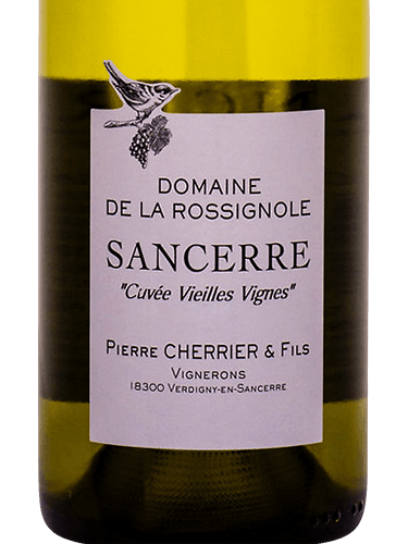 2020 Pierre Cherrier & Fils Domaine de la Rossignole Cuvée Vieilles ...
