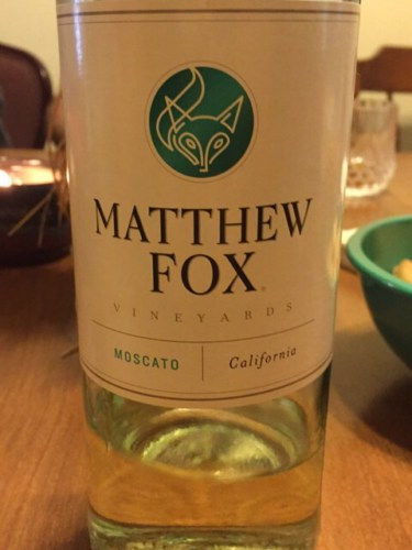 Matthew Fox Moscato | Vivino English