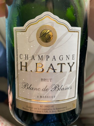 H. Baty Blanc de Blancs Brut Champagne | Vivino Brasil