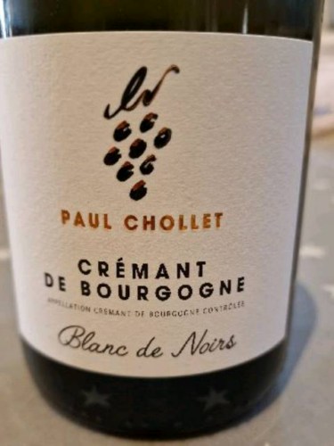 Paul Chollet Crémant de Bourgogne Blanc de Noir Brut | Vivino US
