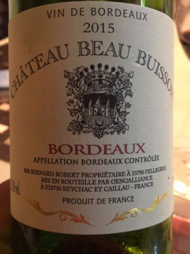 2015 Château Beau Buisson Bordeaux | Vivino US