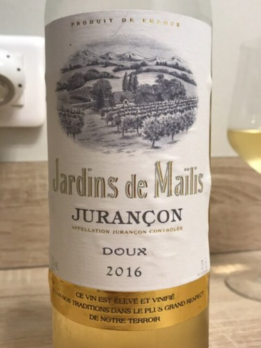 Confrérie du Jurançon Jardins de Maïlis Jurançon Doux | Vivino Australia