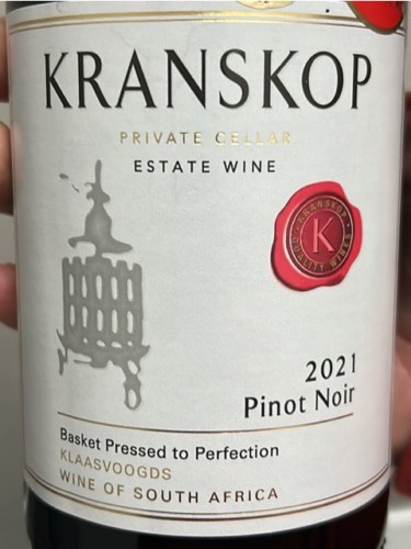 Kranskop Pinot Noir | Vivino US