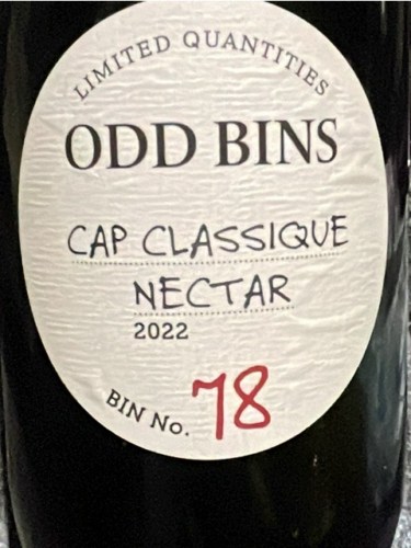 Odd Bins Bin No. 78 Cap Classique Nectar | Vivino US