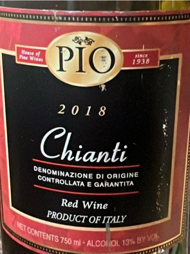Elmo Pio Chianti | Vivino US