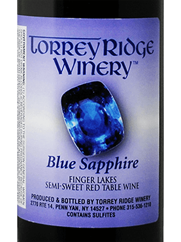 Torrey Ridge Blue Sapphire Semi-Sweet | Vivino US