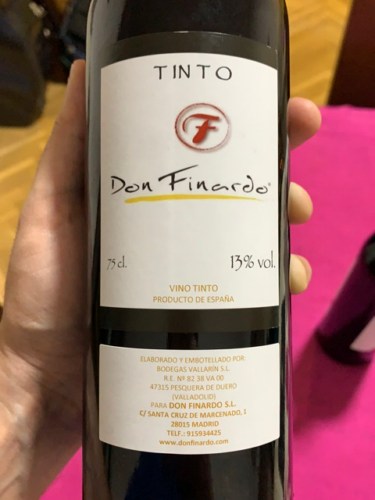 Bodegas Vallarín Don Finardo Tinto | Vivino United States