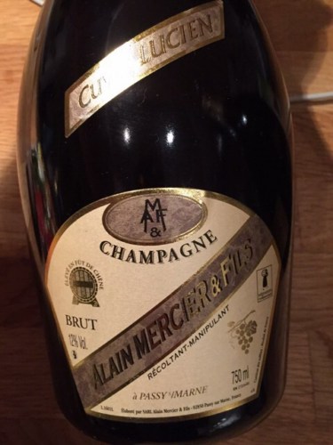 Alain Mercier Cuvée Lucien Brut Champagne | Vivino US