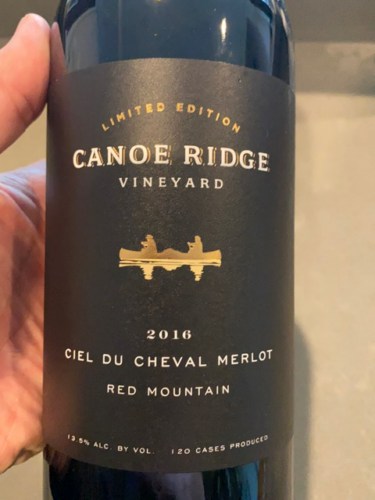 Canoe Ridge Limited Edition Ciel Du Cheval Merlot | Vivino US