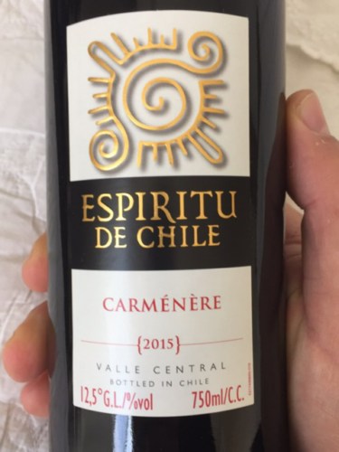 Espíritu de Chile Carmenère U.V. | Wine Info