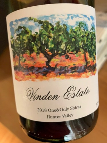 Vinden Estate One & Only Shiraz | Vivino US