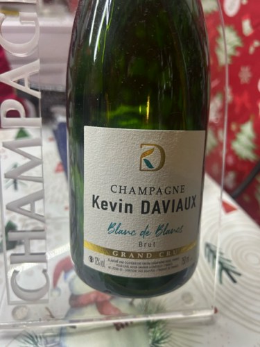 Champagne Kevin Daviaux Blanc de Blancs Brut Champagne Grand Cru ...