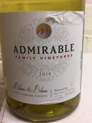 Admirable Family Vineyards Blanc & Blanc | Vivino US