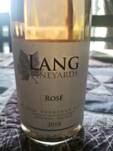 Lang Vineyards Rosé | Vivino US