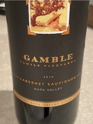 2016 Gamble Family Vineyards Premiere Napa Valley Family Home Vineyard ...