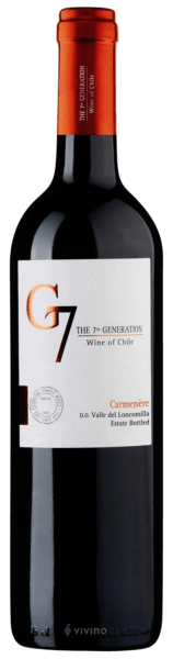 The 7th Generation - G7 Carmenère | Vivino US
