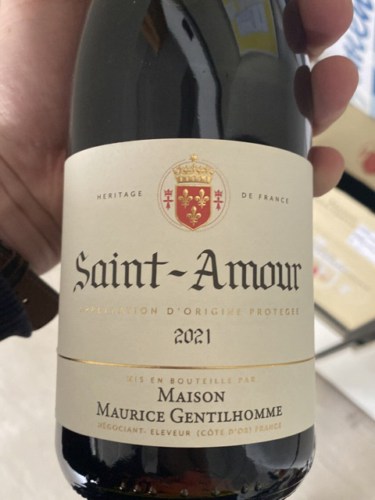 Maurice Gentilhomme Saint-Amour | Vivino US