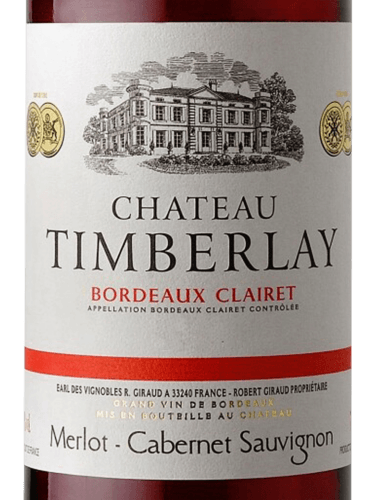 2019 Château Timberlay Bordeaux Clairet Rosé | Vivino US